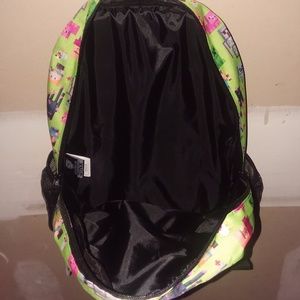 Minecraft | Accessories | Minecraft Green Backpack Detachable Lunch Bag ...